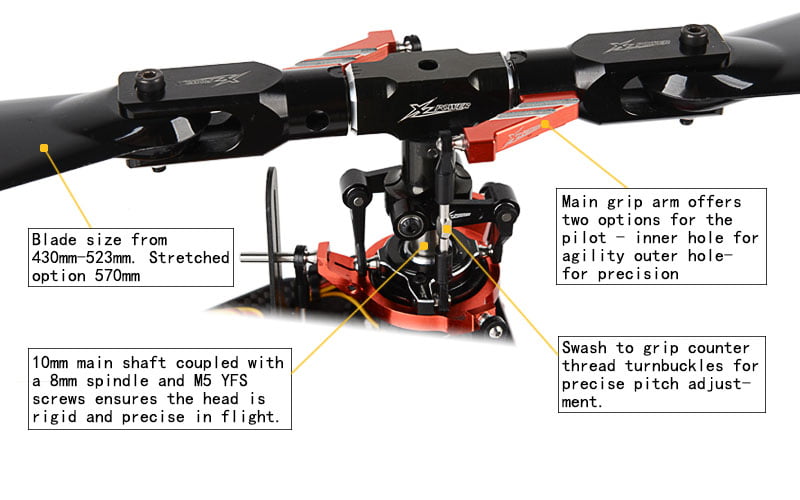 XL550 Specter 550 inkl. RT-Rotorblätter - Modellflug Kompetenzcenter ...
